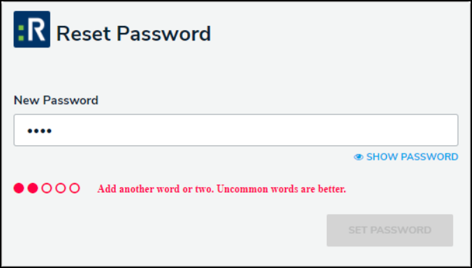 Password Requirements – Kroll Managed Compliance Software